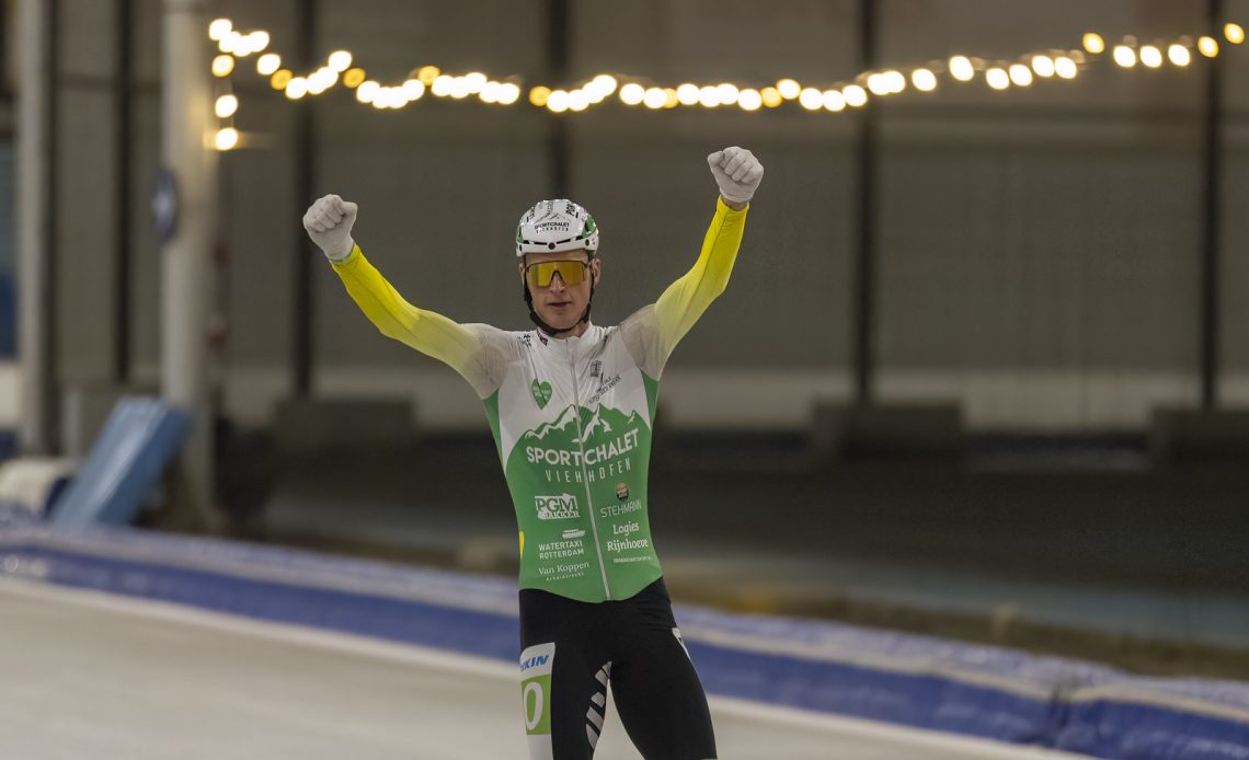 Wie volgt Christiaan Hoekstra (heren), Iris Mulder (dames) en Floris ...